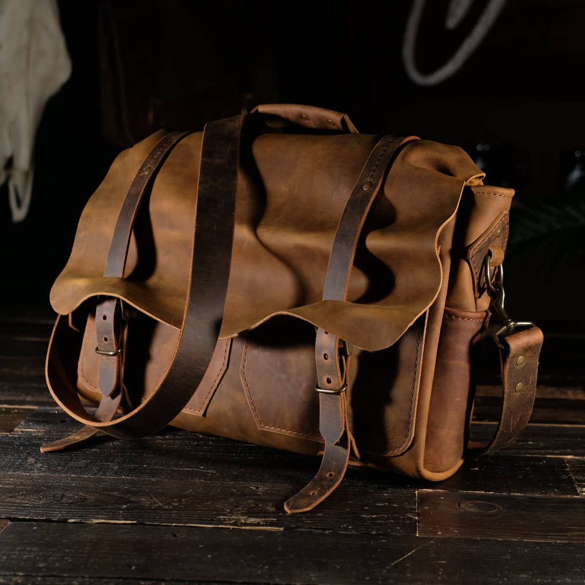 OA Classic Messenger Bag Design Notes (Free Template) – OA Leather Supply