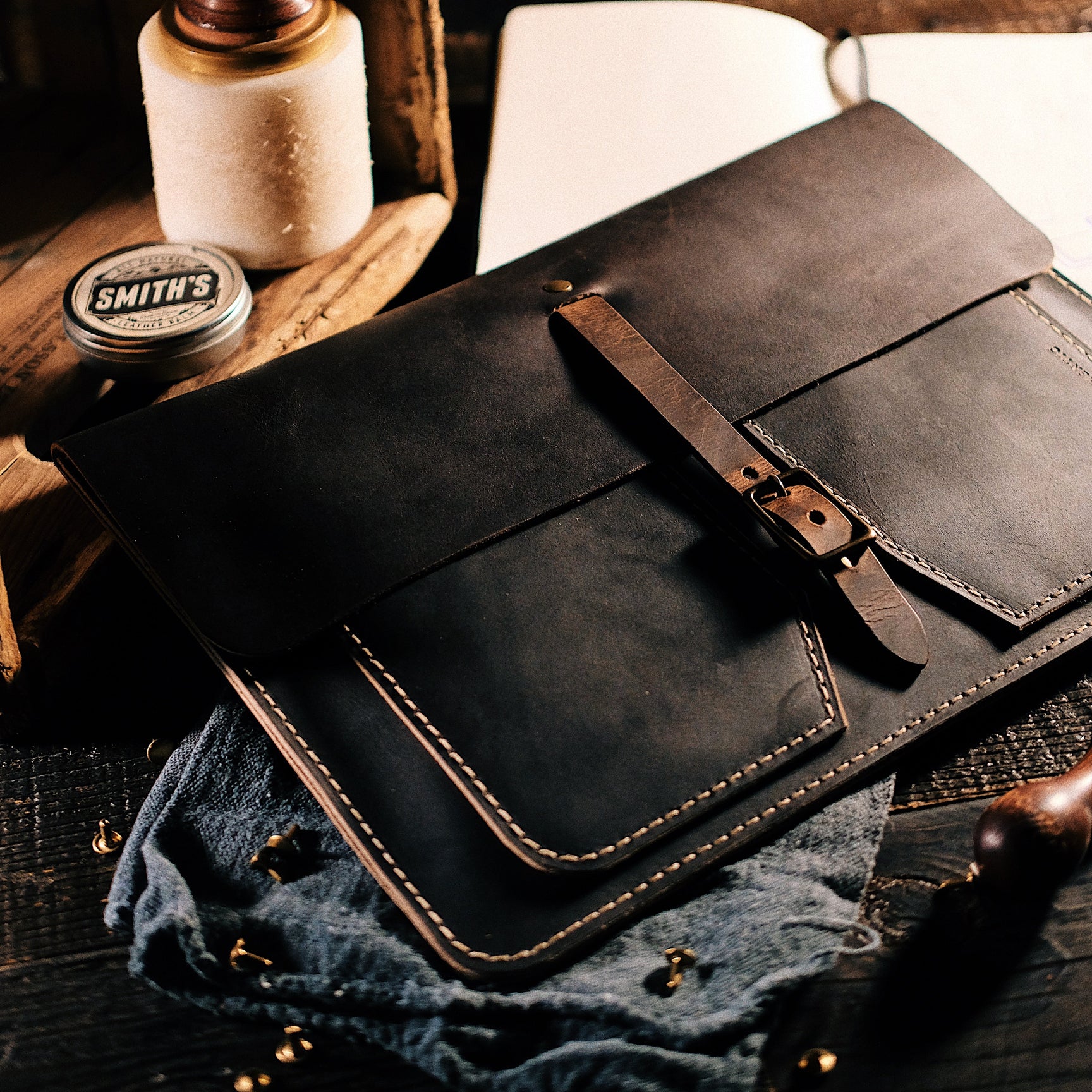 Laptop Folio Design Notes (Free Template) – OA Leather Supply