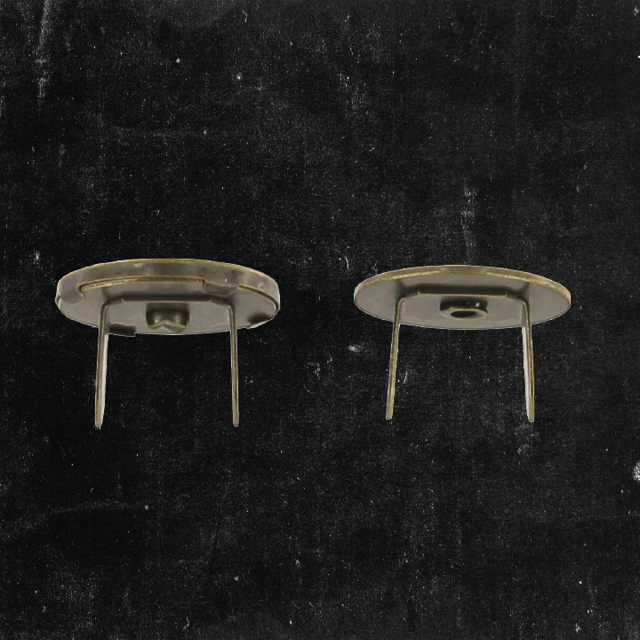 Magnetic Snap - Round 18mm Antique Brass – OA Leather Supply