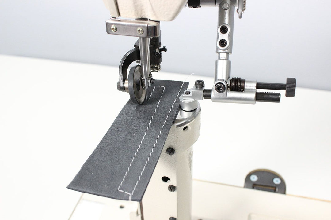 Techsew 810 PRO Post Bed Roller Foot Industrial Sewing Machine with Sp ...