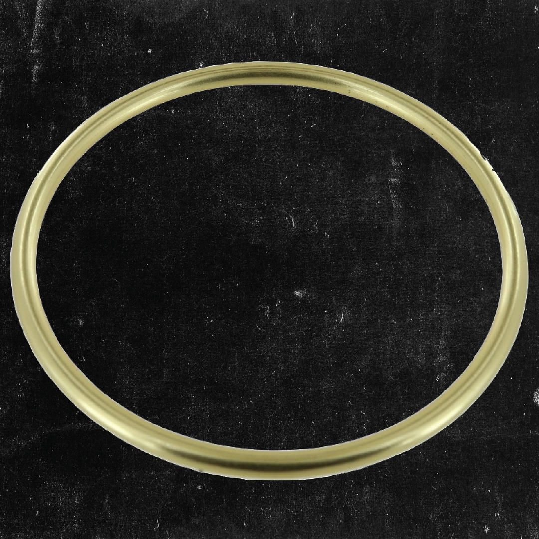 Thin O-Ring Solid Brass 4" – OA Leather Supply