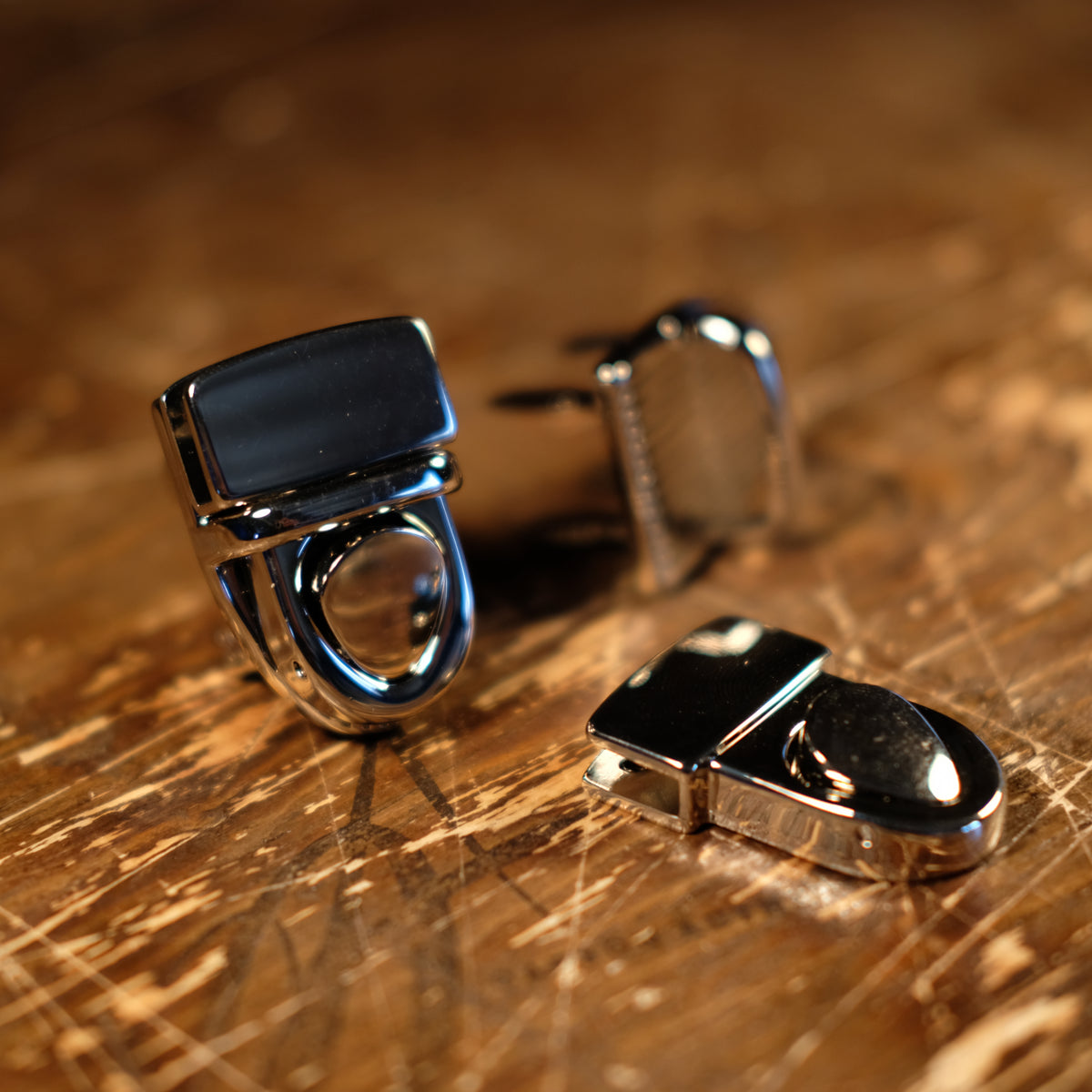 Tuck Lock - 1 1/4" Nickel Plated over Zinc – OA Leather Supply